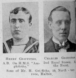 Griffiths, Charles - WW1 Roll Of Honour