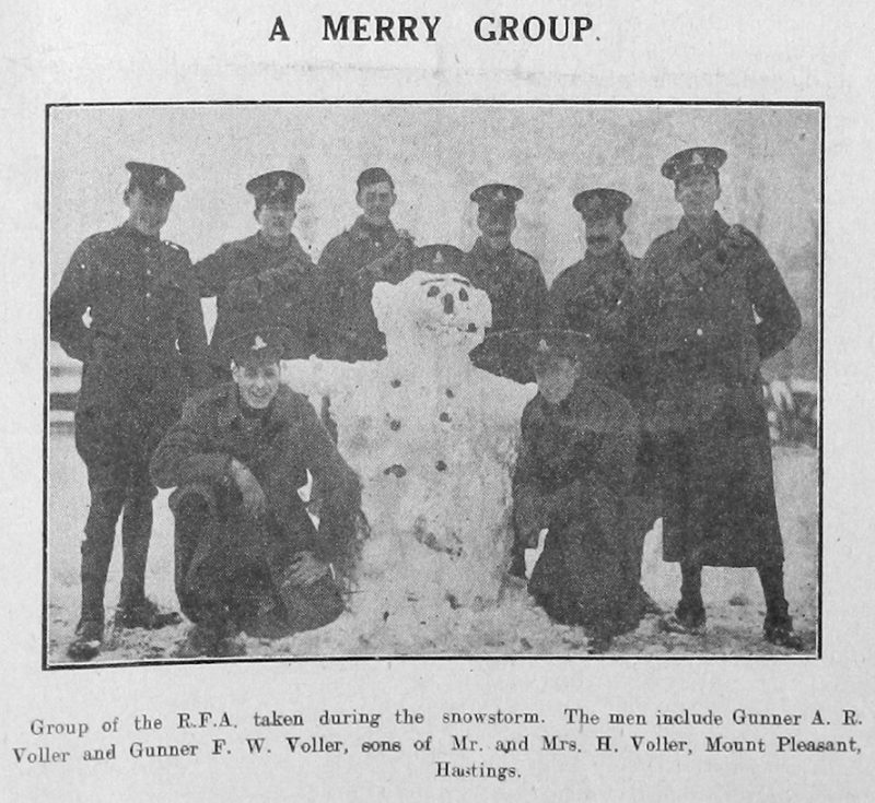 Voller, Archie R - WW1 Roll Of Honour